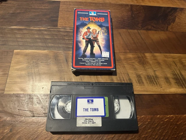 THE TOMB VHS-INTERGLOBAL Home Video-Slipcase-80’s Cameron Mitchell- $18 ...