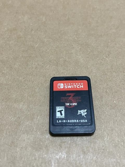 STRANGER THINGS 3: The Game (Nintendo Switch, 2020) en version limitée ...
