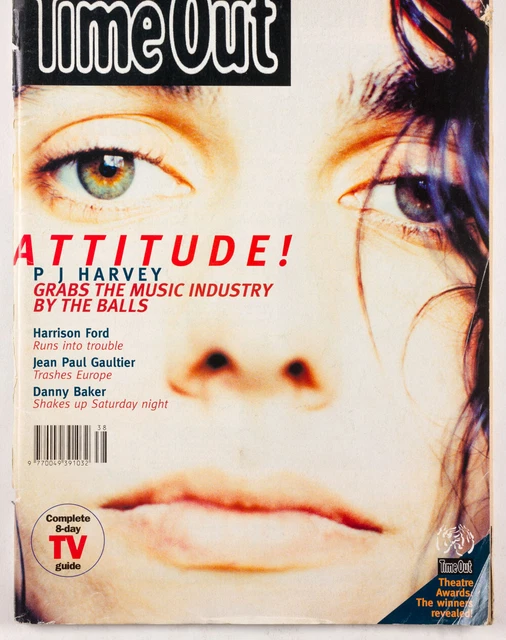 PJ HARVEY JEAN Paul Gaultier HARRISON FORD Danny Baker TIME OUT ...