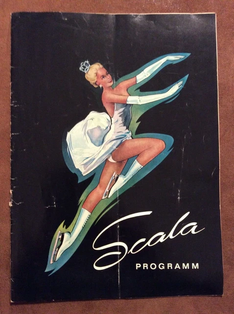 PROGRAMME SCALA FÉERIE DE LA GLACE 1963 - JEAN THELEN PUB TROYES 23 x 31 cm EUR 20,00 - PicClick FR
