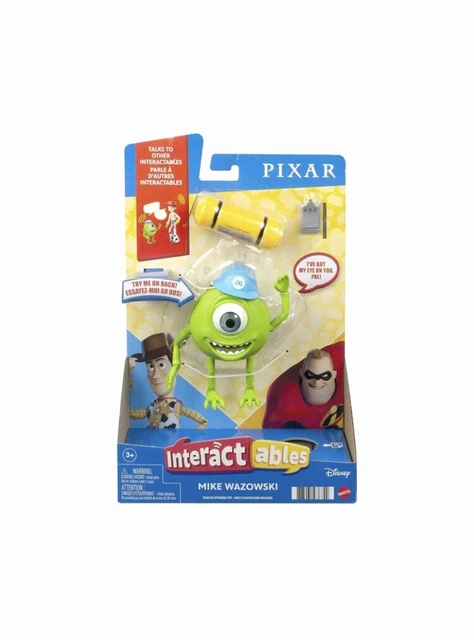 PIXAR INTERACTABLES MIKE Wazowski Figure £10.99 - PicClick UK