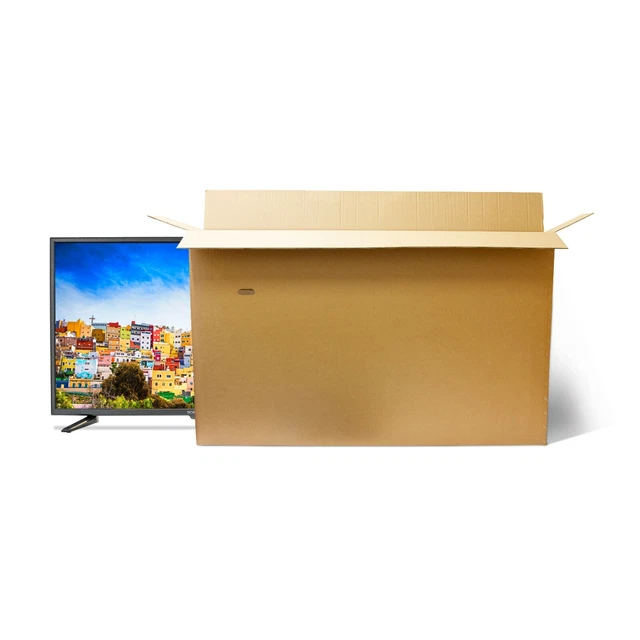 LED TV REMOVAL Box Standard Cardboard Transport Shipping Storage 50 to ...