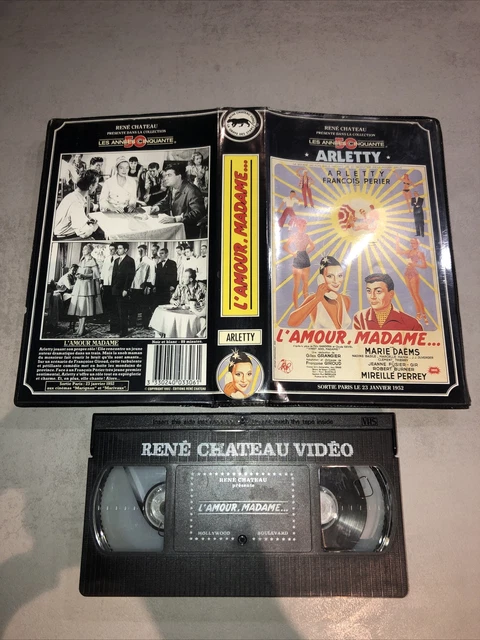 RARE VHS CASSETTE Video K7 Rene Chateau 1992 L’AMOUR MADAME Arletty Tbe Collecti EUR 14,00 ...