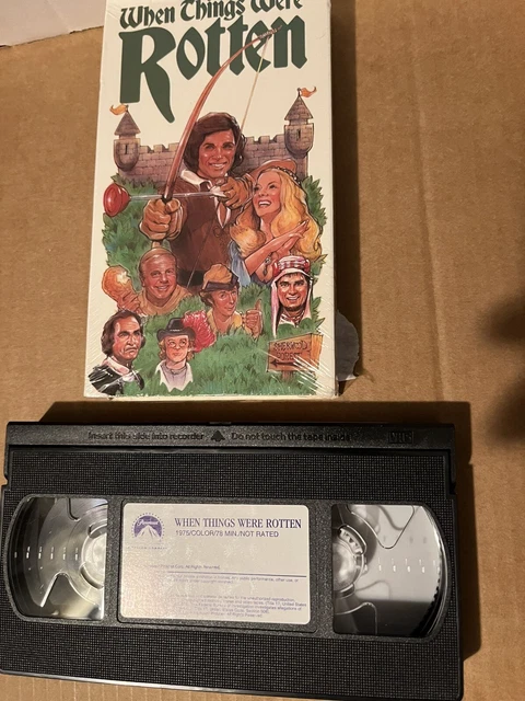 RARE COMEDY VHS - “When Things Were Rotten” (Mel Beooks - 1986) £17.86 ...