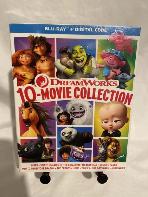 DREAMWORKS 10-MOVIE Collection (Blu-ray )Mike Myers , Matt Damon , Ben ...