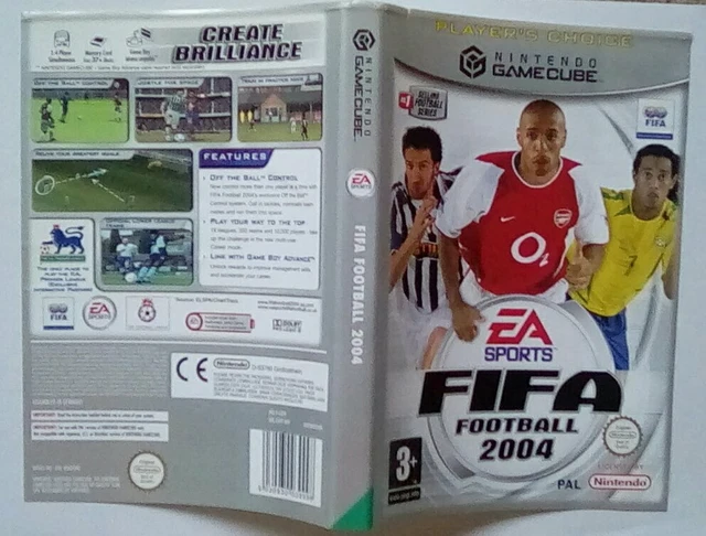 *SOLO INTARSIO* FIFA Football 2004 intarsio a scelta giocatori Nintendo ...