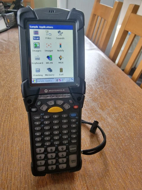 MC9190 SCANNER PALMARE codici a barre impugnatura pistola Motorola Bt ...