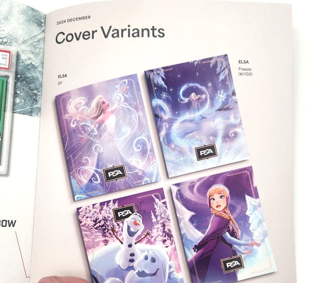 PSA MAGAZINE DECEMBER 2024 Disney Lorcana Elsa SP Short Print Edition ...