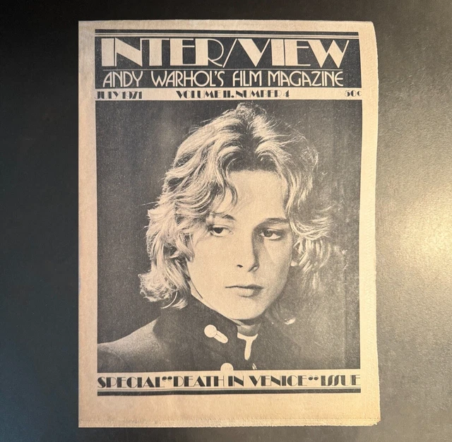 ANDY WARHOL'S INTERVIEW MAGAZINE - Vol 2, No 4 - Dennis Hopper, Jagger, 1971 EX £149.59 ...