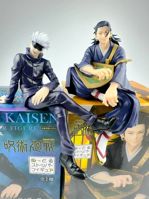 JUJUTSU KAISEN GOJO Satoru Geto Suguru Figure Noodle Stopper Set di 2 ...