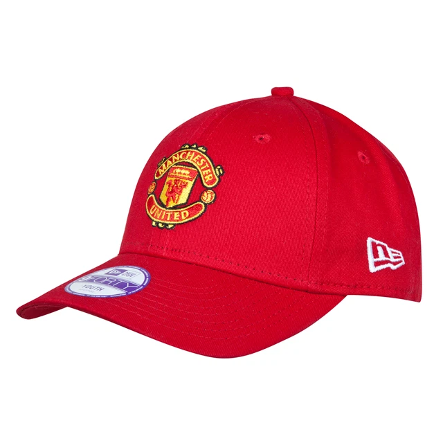 MANCHESTER UNITED NEW Era Basic 9FORTY Adjustable Cap Hat Red Football ...