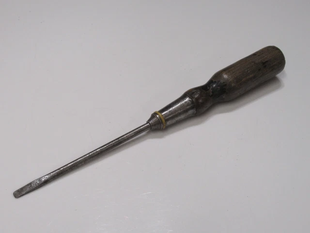 VINTAGE STANLEY NO 45 8 3/8" Screwdriver Yellow Band Made In England £9 ...