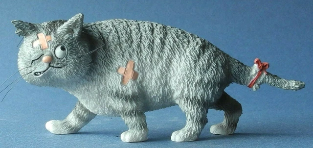 FIGURINE DE CHAT Figure 3D Bande Dessinée Petit Brat Albert Dubout ...