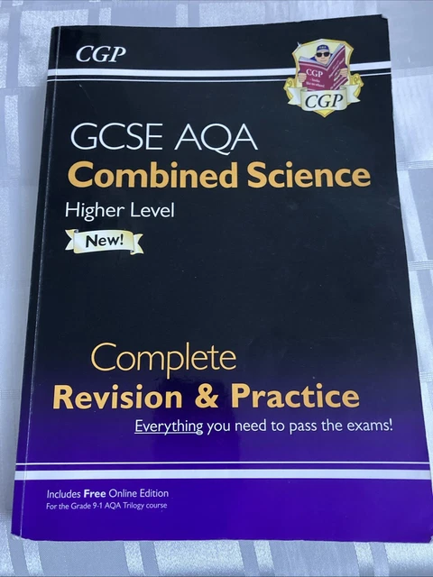 GCSE AQA COMBINED Science Higher Level Complete Revision And Practice £ ...