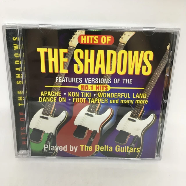 THE SHADOWS HITS OF PLAYED BY THE DELTA GUITARS CD Covers ACCEPTABLE ...