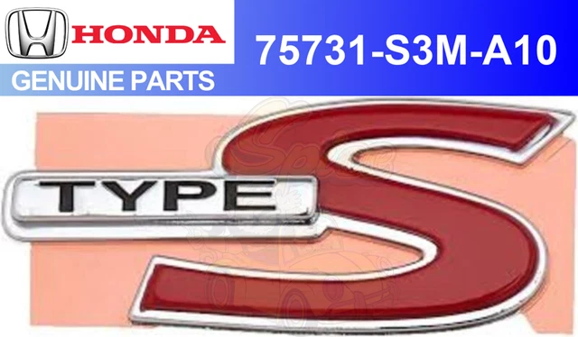 HONDA GENUINE NEW ACURA Honda REAR TYPE S EMBLEM BADGE CL RSX TL £43.19 ...