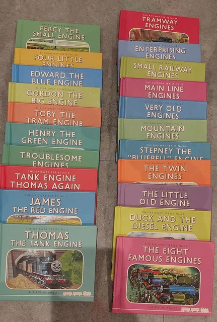 THOMAS THE TANK Engine Railway Series Books Bundle (21 Books) NOT FULL SET £14.99 - PicClick UK