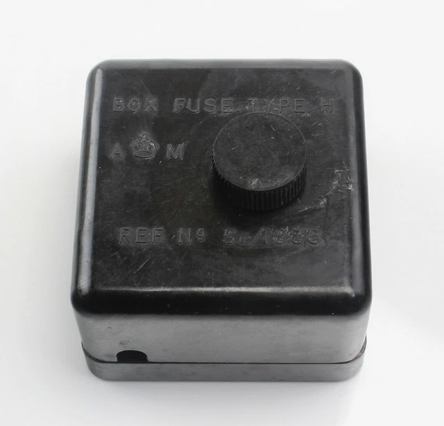 FUSE BOX TYPE H 5C/1036 RAF Air Ministry Bakelite Vintage Aircraft Part ...