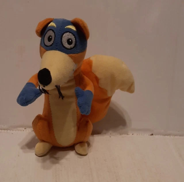 7& TY BEANIE Baby Swiper the Fox from Dora the Explorer soft toy plush ...