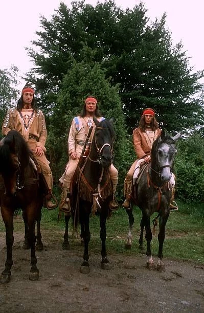 PIERRE BRICE INDIAN performance of the Winnetou play The Treasure- 1981 ...