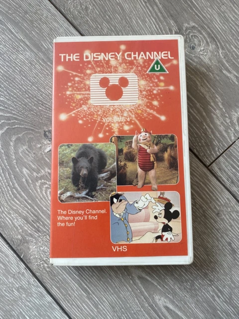 THE DISNEY CHANNEL VOL. 4 Pre Cert VHS video RARE Ex Rental MICKY MOUSE £9.99 - PicClick UK