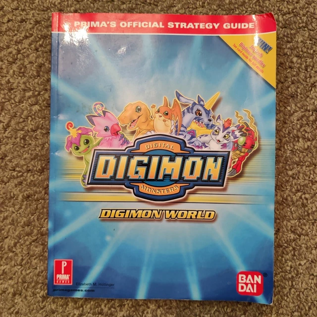 DIGIMON WORLD STRATEGY Guide Prima's Official Walkthrough 2001 PSX ...