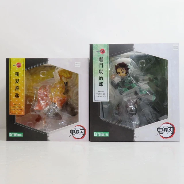 KOTOBUKIYA ARTFX J Tanjiro Kamado And Zenitsu Agatsuma 1/8 £108.74 ...