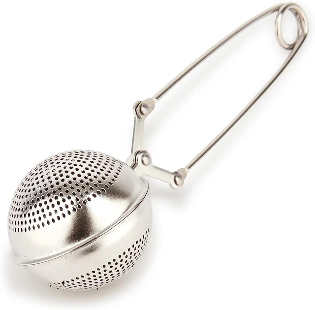 INFUSORE FILTRO PER TE' THE TISANE INFUSI SFERA ACCIAIO INOX La ...
