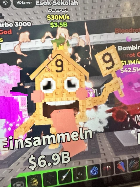 ESOK SEKOLAH 255 M Sec Steal A Brainrot EUR 19,99 - PicClick DE