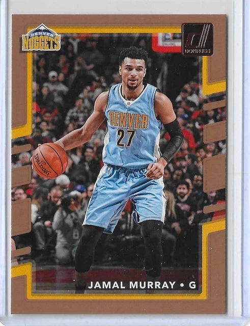 2017-18 PANINI DONRUSS Basketball Jamal Murray Card #39 Denver Nuggets ...