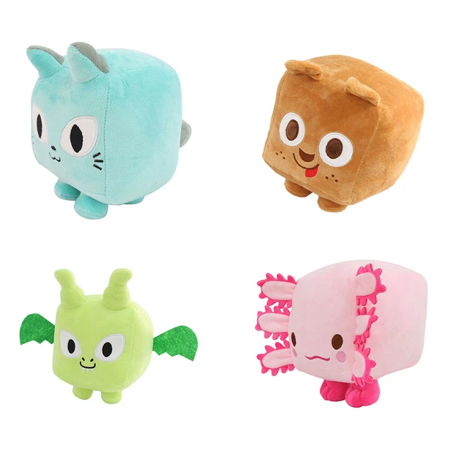 HOT SQUARE CAT Plush Toy Cute Animal Soft Stuffed Doll for Children ...