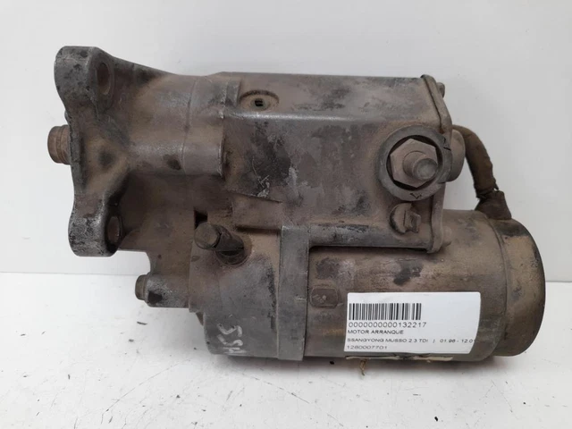MOTEUR DE DÉMARRAGE Pour SSANGYONG MUSSO 2.3 TDI 132217 EUR 111,26 ...
