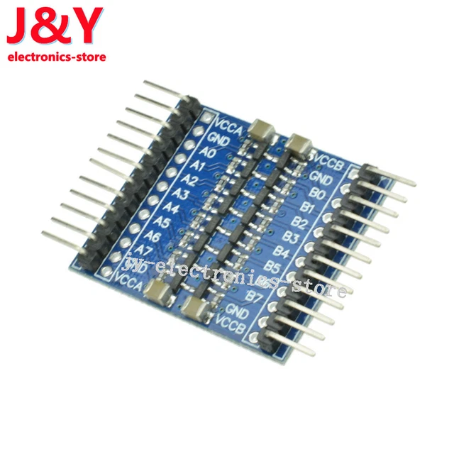 8-CHANNEL IIC UART SPI TTL Logic Level Converter 5V/3.3V Bi-Directional ...