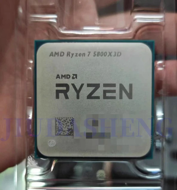 AMD RYZEN 7 5800X3D AM4 CPU Processor 3.4GHz 8Core 16Thr 105W 32MB R7 ...