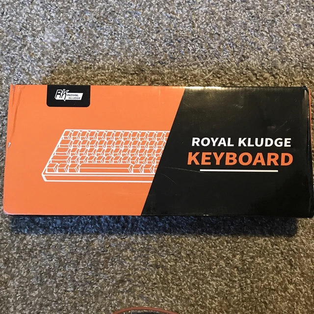 ROYAL KLUDGE MECHANICAL Gaming Keyboard White (353/E3) EUR 19,80 ...