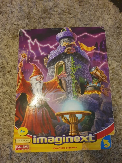 FISHER PRICE IMAGINEXT 2001 78331 Wizard's Tower Medieval Castle ...