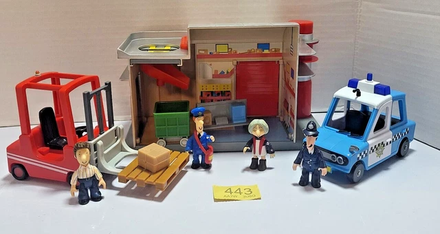 POSTMAN PAT SDS Sorting Office Pat Ben Mrs Goggins PC Selby Policecar ...