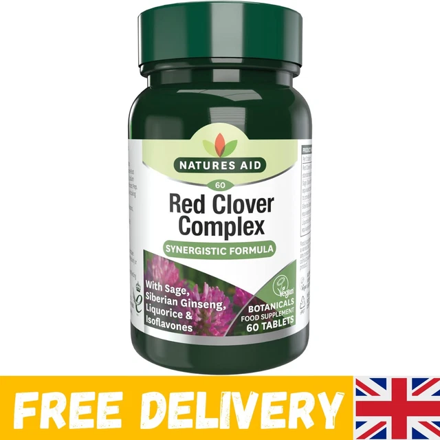 RED CLOVER COMPLEX – With Isoflavones, Sage, Ginseng & Liquorice ...