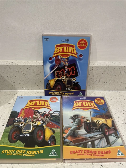 BRUM DVD BUNDLE - 3 Brum DVD Titles Children’s/Nostalgia 1990’s Tv £29. ...