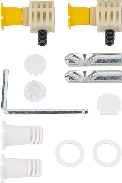 WC BEFESTIGUNG VERDECKT Wandbefestigung für Wand WC´s , Keramag Geberit ...