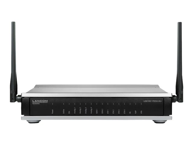 LANCOM 1793VA-4G+ ROUTER 4 Ports ISDN/SD-WAN/VDSL Router 4-port Router ...