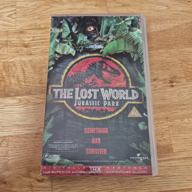 JURASSIC PARK THE Lost World VHS Video - Universal - Spielberg - Jeff Goldblum £11.12 - PicClick UK
