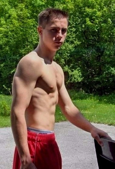Shirtless Male Muscular Beefcake Summer Time Ripped Jock Hunk Photo 4x6