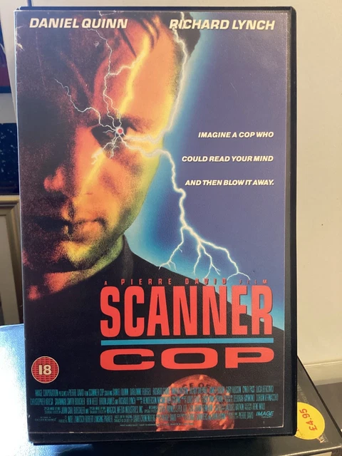 SCANNER COP VHS Video BIG BOX EX RENTAL SUSPENSE THRILLER VIDEO Rated ...