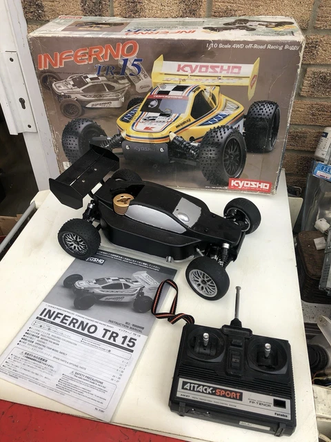 VINTAGE KYOSHO TR15 Nitro Rc Buggy Car £149.99 - PicClick UK