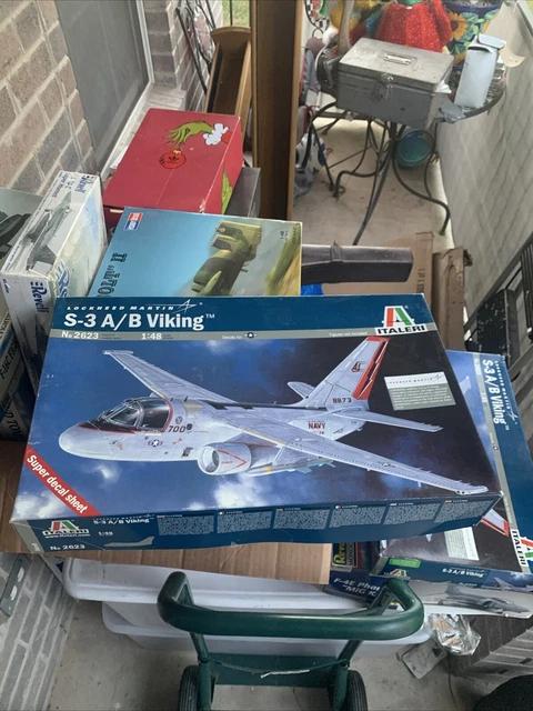 ITALERI 2623 LOCKHEED S-3A/B Viking 1/48 Scale Plastic Model Kit $30.00 ...