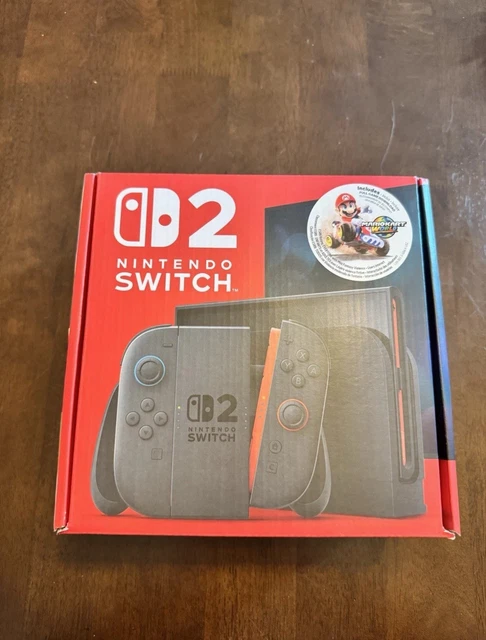 NINTENDO SWITCH 2 Bundle with Mario Kart World: New, Unopened, In-Hand ...