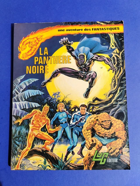 MARVEL LUG UNE aventure des Fantastiques, La Panthere noire, N° 3, 1974 SUPERBE EUR 100,00 ...