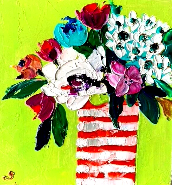 ORIGINAL OIL PAINTING Flower ORIGINAL Art Still Life Peonies Textured ... ORIGINAL OIL PAINTING Flower ORIGINAL Art Still Life Peonies Textured ...