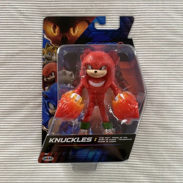 2025 SONIC THE Hedgehog 3 Movie Wave 3 Fire Fists Knuckles 5” Action ...